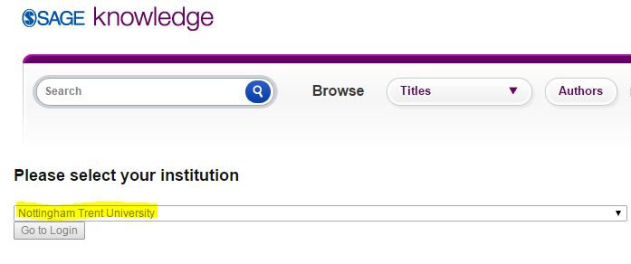 Sage Knowledge eBook collection – eResource updates