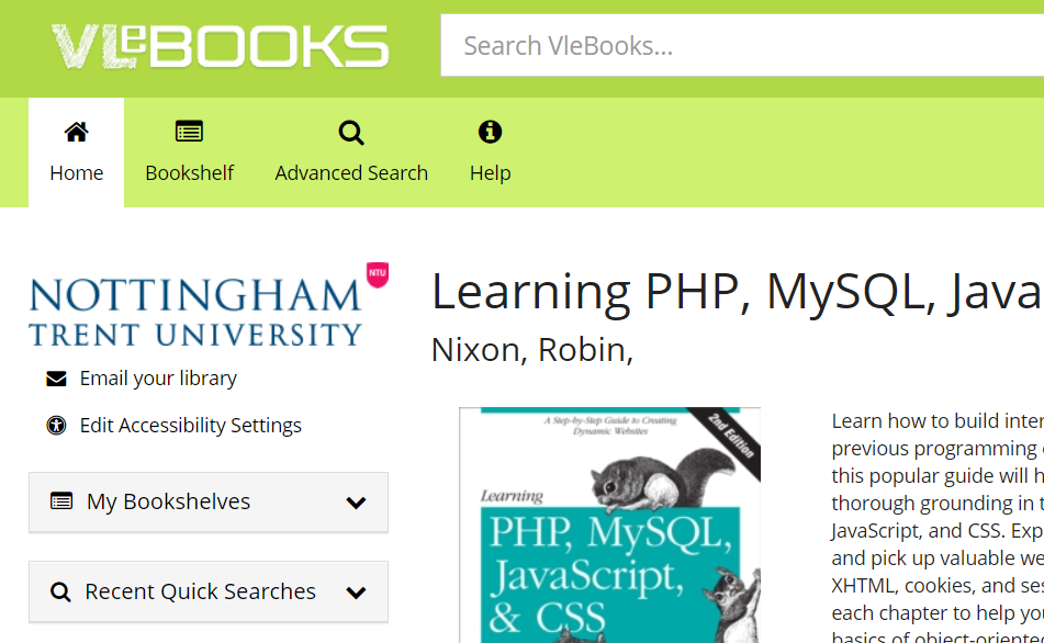 vlebooks – eResource updates