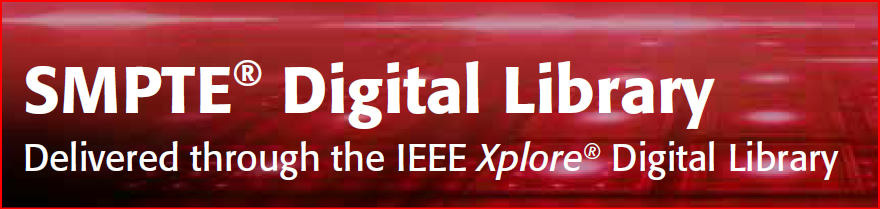 New resource: SMPTE Digital Library – eResource updates