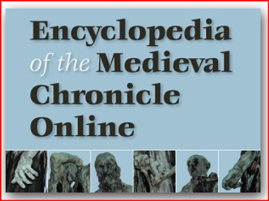 New resource: Encyclopedia of the Medieval Chronicle – eResource updates